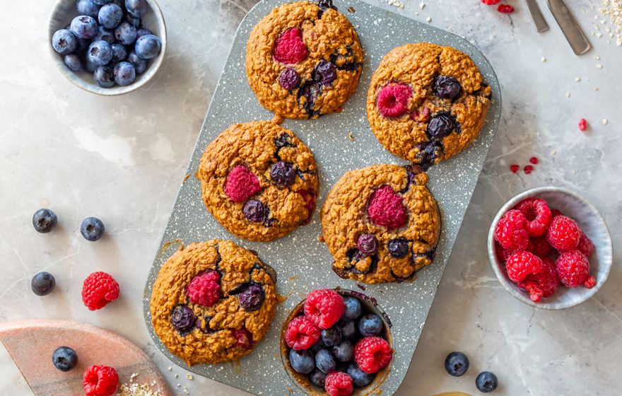 Niskokaloryczne muffiny – przepis od Mom’s Club